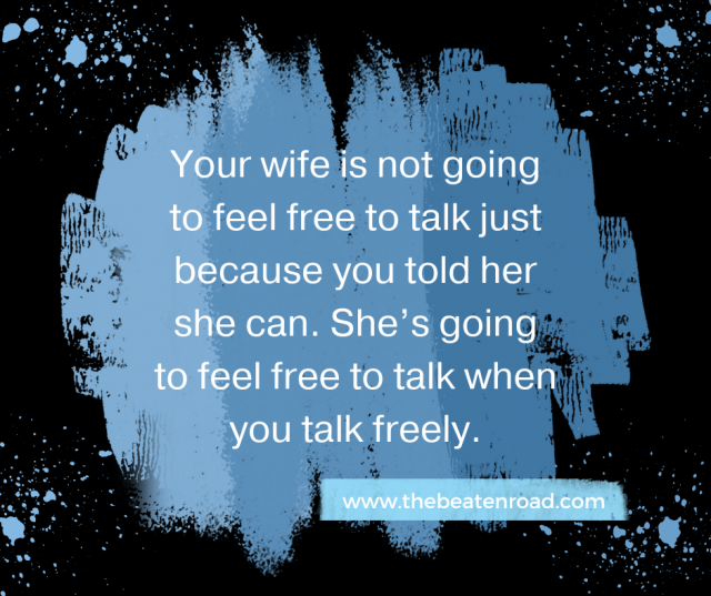 The Unfair Burden of Your Silence – The Beaten Road